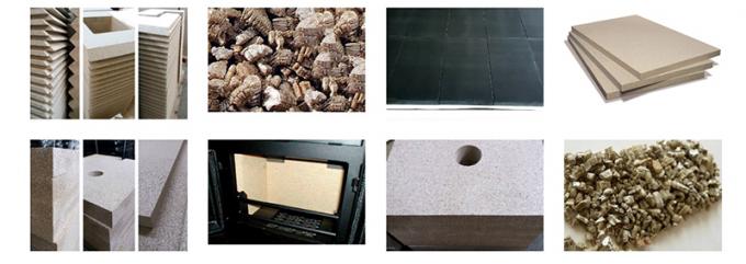750kgs/m3 Industrial Vermiculite Board Fireplace , Shockproof Brick ...