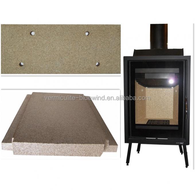 Square Vermiculite Insulation Board Industrial Vermiculite Fireproof ...