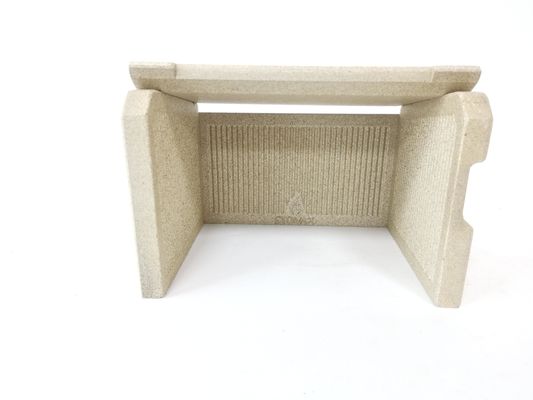 Furnace 475kgs/M3 Vermiculite Refractory Panel Fireproof Brick Effect