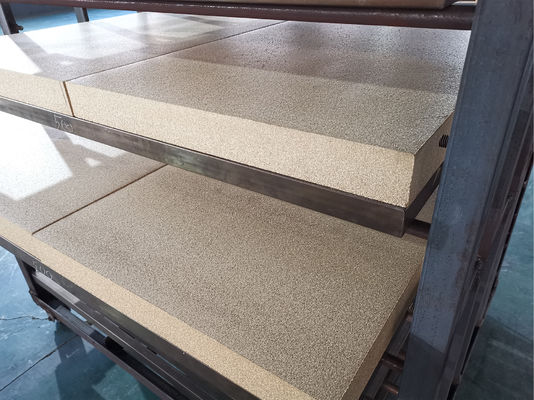 400-1200kg/M3 Reeded Vermiculite Board , Lightweight Vermiculite Fire ...