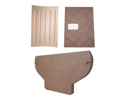 400-1200kg/m3 Vermiculite Fire Brick Board , Multipurpose Fireplace ...